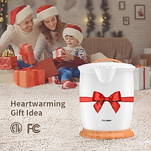 COLIBEN Towel Warmer, Towel Warmer for Bathroom with Aromatherapy, 1 Hour Auto Shut Off, Even Heating, Towel Warmer Bucket Heater Fit Up to Two 40"X70" Oversized Bath Towels, Bathrobes, PJ's, Blanket