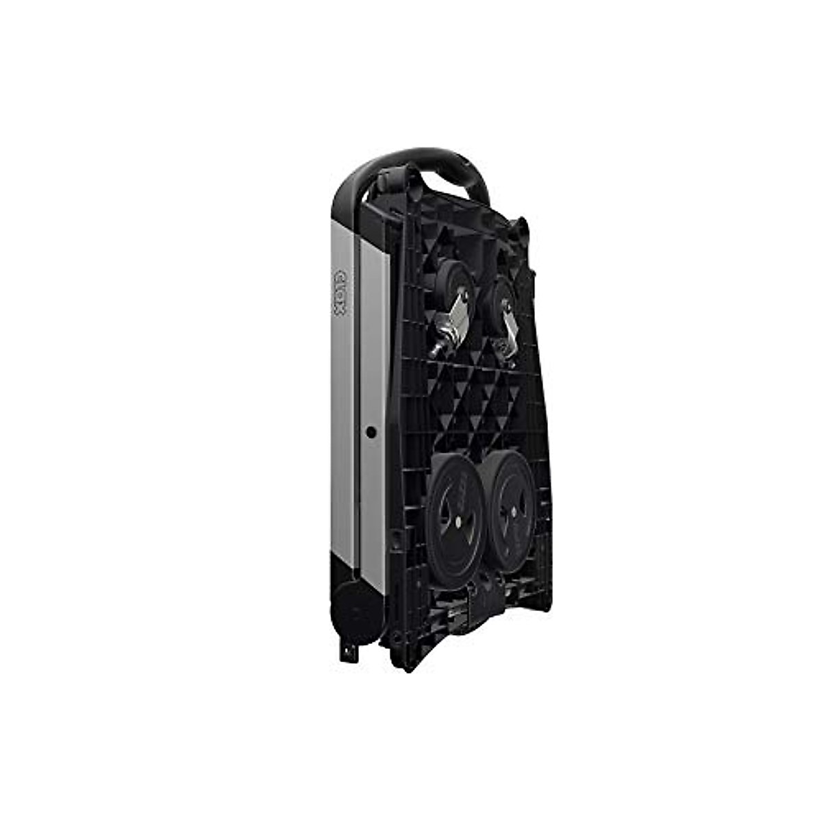 CLAX® Multi use Functional Collapsible carts | Mobile Folding Trolley | Shopping cart with Storage Crate (Black)