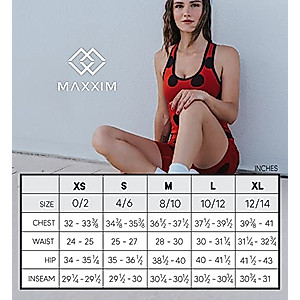 Miraculous Womens Seamless Romper Red/Black Ladybug X-Large