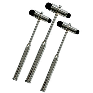 Set of 3 Buck Hammer - Reflex Hammer - Neuro Diagnostics Examination Hammer - with German Stainless Steel Handle