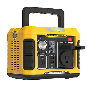 TogoPower Portable Power Station 300W, Outdoor Solar Generator (Solar Panel Not Included) 231Wh Backup Lithium Battery, 120V Pure Sine Wave AC Outlet for Camping Travel Hunting Blackout Home Emergency