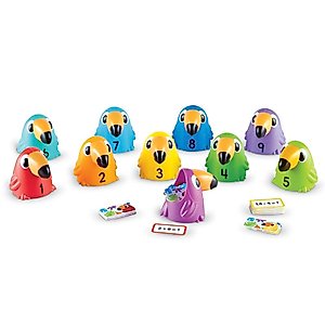 Learning Resources Toucans to 10 Sorting Set, Counting & Sorting, Early Math Skills Toy, Ages 5+