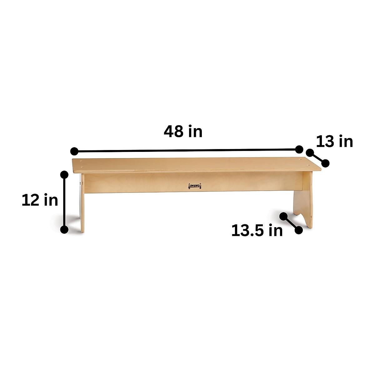 Jonti-Craft 9107JC Classroom Bench