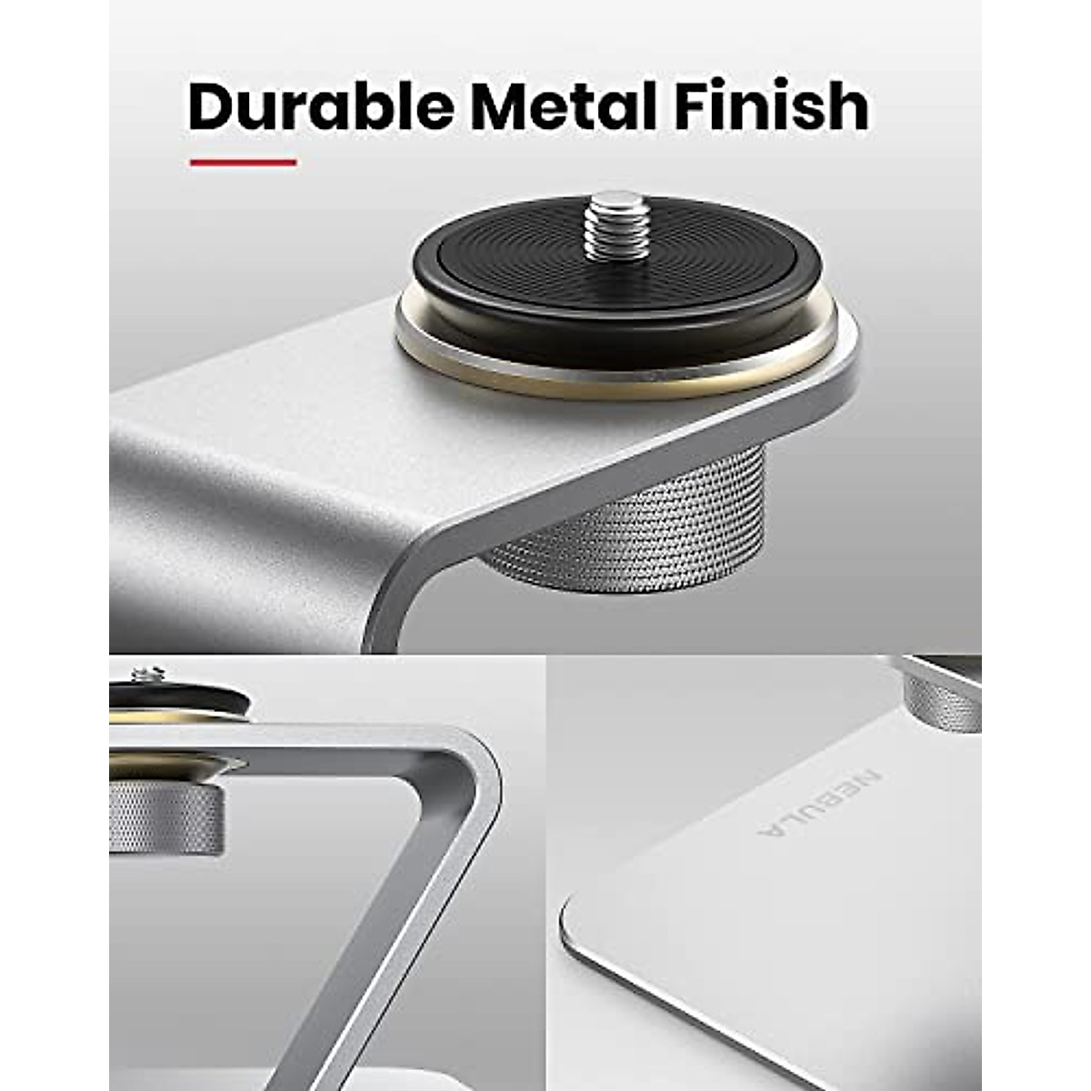 Nebula by Anker Mars II Pro 500 ANSI Lumen Portable Projector with Nebula Desktop Stand for Projectors, 360° and Height Adjustment