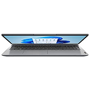 Lenovo IdeaPad 1 15.6" Home & Business Laptop (AMD Athlon 3050U, 8GB RAM, 256GB SSD) Anti-Glare, Webcam, Wi-Fi 6, HDMI, Type-C, 10-Hour Long Battery, IST Computers Cable, Win 11 Home – 2023 Model