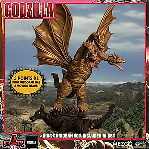 MEZCO TOYS 5 Points XL Godzilla Destroy All Monsters RD1 Box Set