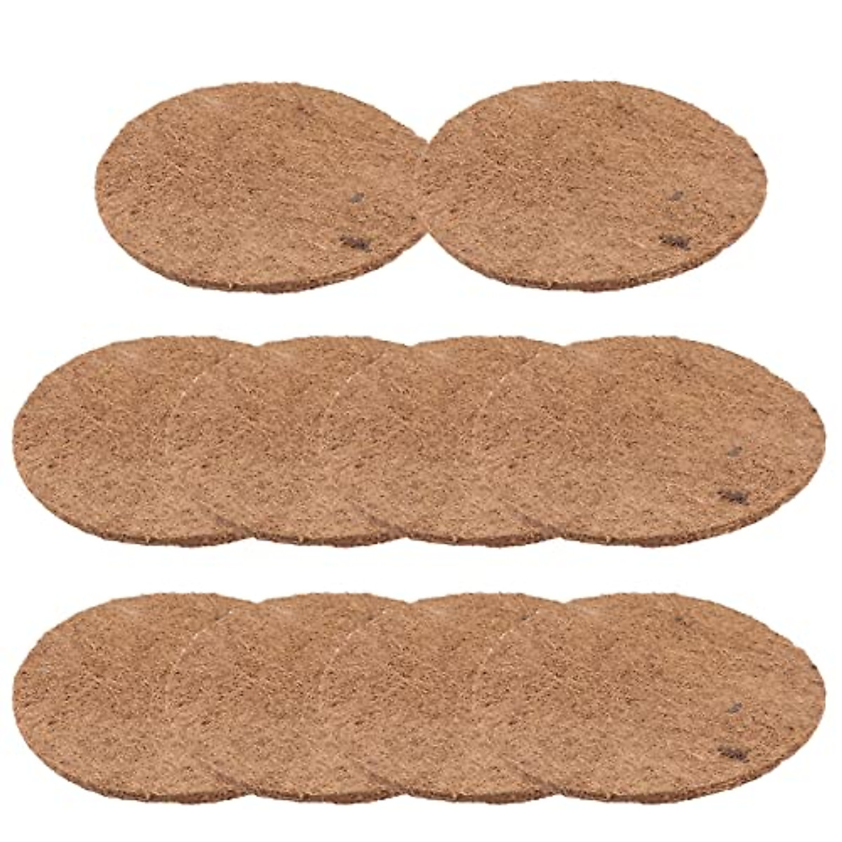 POPETPOP Pigeon Nest Mat Nesting Pads: 10PCS Bird Nesting Materials Bird Breeding Nest Bird Eggs Mat Coconut Fiber Substrate Bird Nest