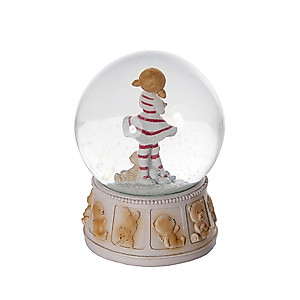 Mousehouse Gifts Adult or Kids Ornament Figurine Little Girl Teddy Bear Snow Globe Snowglobe for Girls
