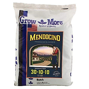 Grow More 721573 Mendo Soluble 30-10-10 25lb, 25 lb, Natural