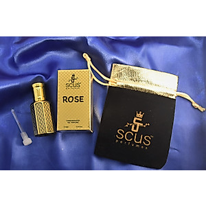 SCUS Perfumes Rose 12 ML Concentrated Fragrance (0.41 fl. oz)