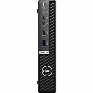 Dell Optiplex 7080 Micro Desktop | Core i5-10500 - 512GB SSD Hard Drive - 16GB RAM | 6 cores @ 4.5 GHz Win 10 Pro Black
