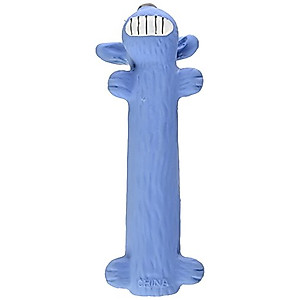 Multipet Original Loofa Dog Latex Ruff 6" Dog Toy, Assorted Colors for small breeds.