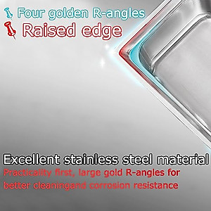 Commercial Sink With Drainage Device And Tap Compartment Sink Multi-functional 304 Stainless Steel Sink Simple And Stylish Kitchen Sink, Easy To Maintain