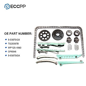 ECCPP Timing Chain Kit fits for 1997-2007 for ford E150 F150 Explorer Expediton 4.6