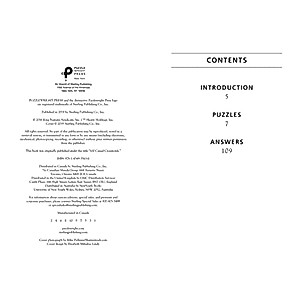 100 Park Bench Crosswords