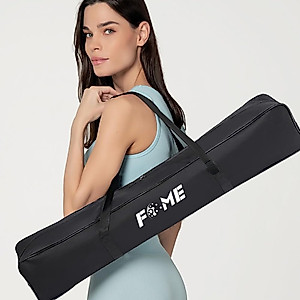 Portable Pickleball Net System, FOME 22 FT Pickleball Net Portable Outdoor Regulation Size Pickleball Nets and Accessories with Carry Bag Steady Steel Frame Strong PE Pickle Ball Net