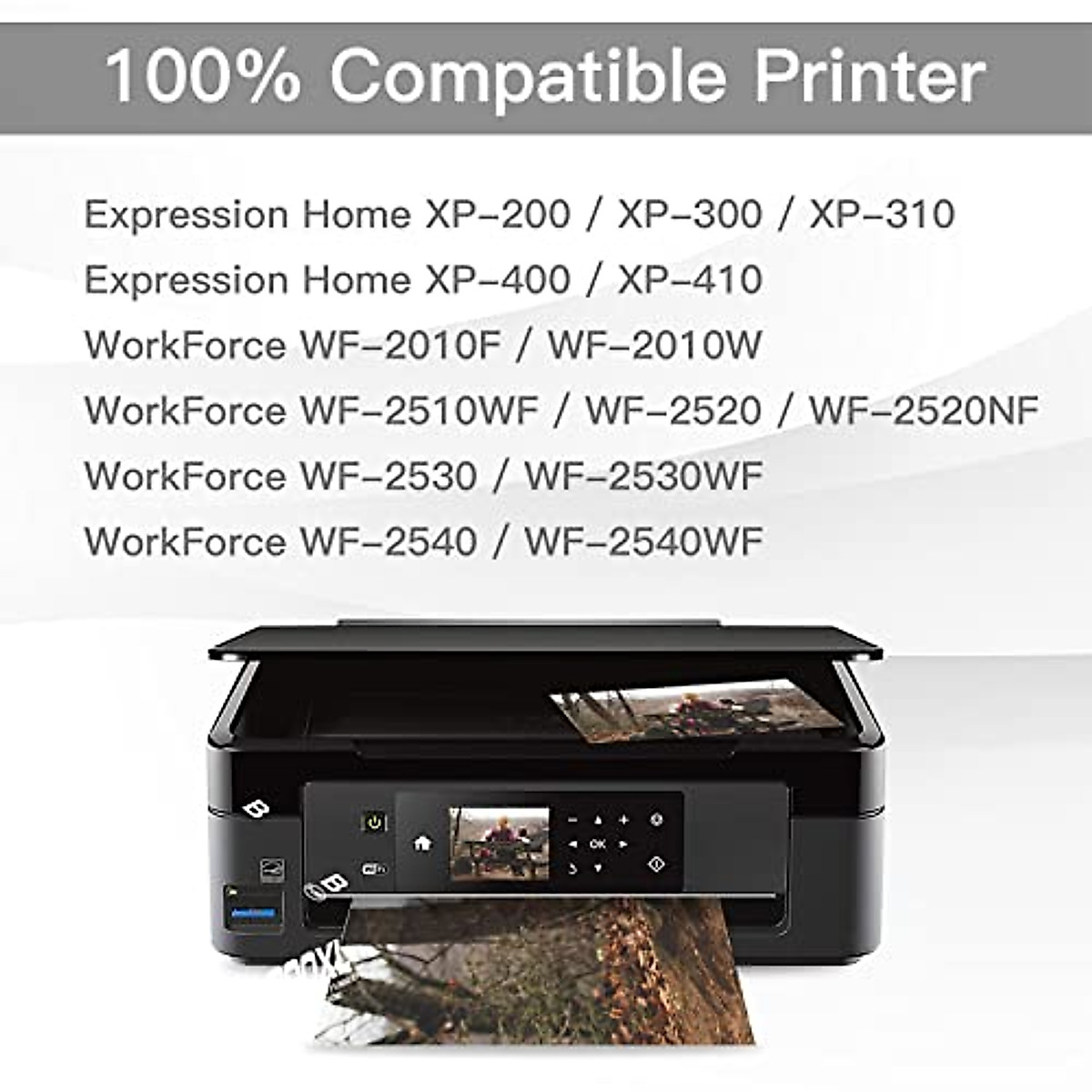 BeOne Remanufactured Ink Cartridge Replacement for Epson 200XL T200XL for Expression Home XP-200 XP-300 XP-310 XP-400 XP-410 Workforce WF-2520 WF-2530 WF-2540 Printer (1 Cyan, 1 Magenta,1 Yellow)