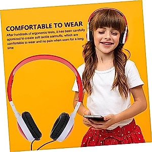 KICHOUSE Stereo Headphones Wired 1pc 's Headphones Noise Cancelling Headphones Noise Cancelling Ear Muffs Noise Headphones Cancelling Wired Headphones Headphones Music Boys Earmuffs
