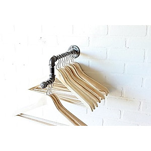 Urban Industrial Pipe Wall Rack - Clothing Rack, Closet Organization, Retail Display