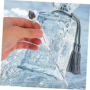 LABRIMP 3pcs Alcohol Meter Hydrometer Alcohol Percentage Tester Thermometer Alcohol Measuring Tools Alcohol Tester Wine Testing Meter Alcohol Proof Testers Alcoholmeter Wine Meter Glass