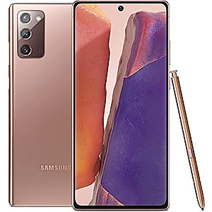 Samsung Galaxy Note 20 5G N981U 128GB AT&T Unlocked Mystic Bronze (Renewed)