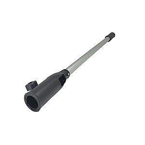 Pactrade Marine Boat Tiller Handle Extension Ergonomic Grip Anodized Aluminum Tubing Suitable for Outboard and Hand-Operated Universal Trolling Motor (Fixed Length 29")