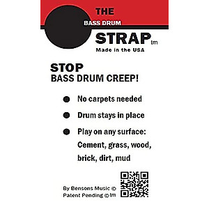 KickStrap - Stops all drum and pedal slide