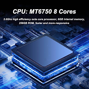 GLOGLOW Calling Tablet, 10in Tablet for Android 11 100‑240V 8 Cores CPU for Entertainment (US Plug)