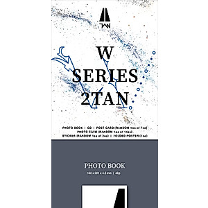 TAN W SERIES 2TAN We Version CD+Poster On Pack+Photobook+Postcard+Photocard+Sticker+Tracking Sealed
