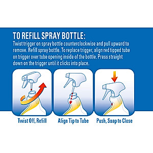 Tilex Mold and Mildew Remover Spray, 32 Fluid Ounce (Pack of 2)