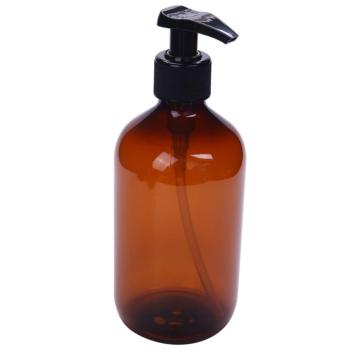 specious 4Pcs New 500Ml Pump Bottle Makeup Bathroom Liquid Shampoo Bottle Travel Dispenser Bottle Container for Soap Shower