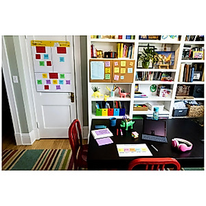 Post-it Super Sticky Easel Pad, 25 x 30 Inches, 30 Sheets/Pad, 2 Pads (560), Large White Grid Premium Self Stick Flip Chart Paper, Super Sticking Power