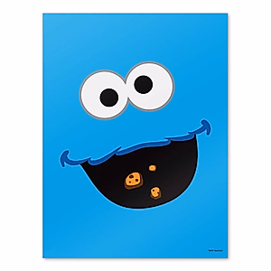 Sesame Street Cookie Monster Face Home Business Office Sign