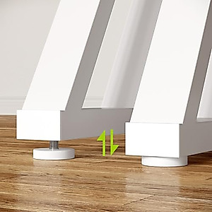 LITTLE TREE 55 Inch Large Simple Industrial Computer Desk Study Writing Table Home Office Workstation,Brown