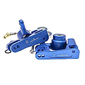 CODA RACING RC Alloy Caster Block&Steering Blocks for Traxxas 1/10 4X4 Slash, Stampede, Rustler 4WD -Replaces Part 6837 6832