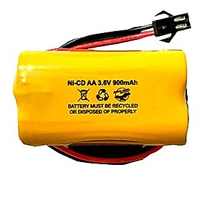 Battery Hawk ELB-B001 3.6v 900mAh AA900MAH 0253799 Unitech Ni-CD Exit Sign Emergency Light Solar AA700MAH