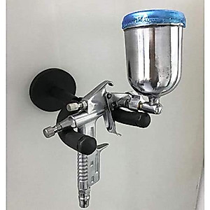 Magnetic Paint Spray Gun Holder Stand Hanger - Strong Magnet - No Scratches to The Surface - No Spray Gun