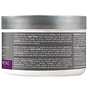 Design Essentials Rosemary & Mint Stimulating Super Moisturizing Conditioner for Dry, Thick, or Brittle Hair; Sulfate-Free, Stimulates Scalp, Moisturizes Hair, 11 Oz