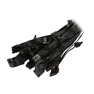 Seasonic PRIME 1000 Platinum SSR-1000PD 1000W 80+ Platinum ATX12V & EPS12V Full Modular 135mm FDB Fan Power On Self Tester Power Supply