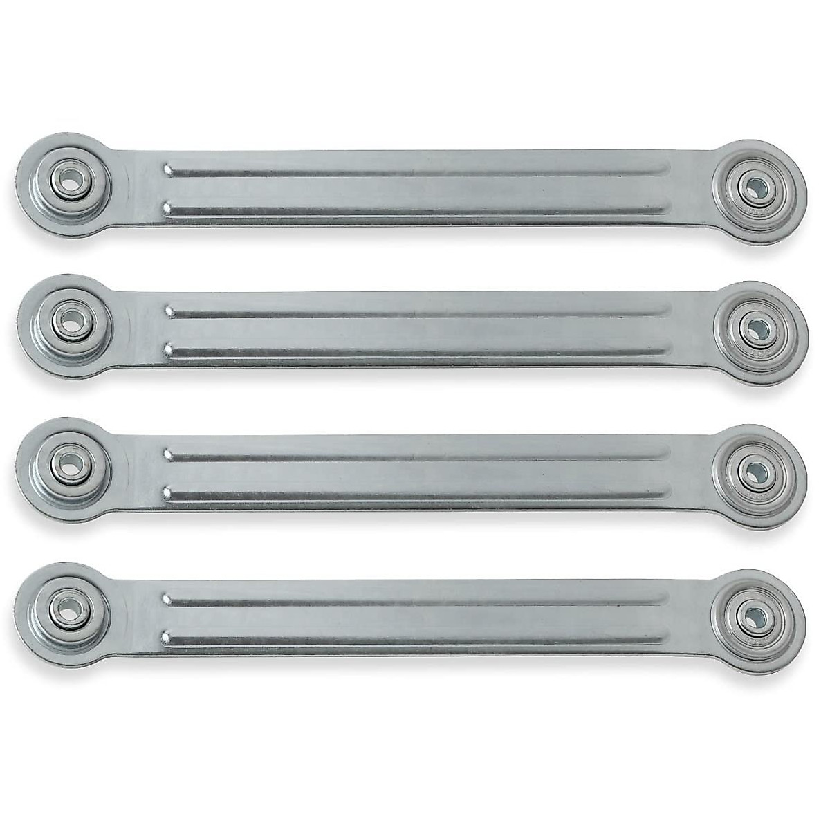 4/Pack Glider Bearing Arm Brackets Replacement Patio Glider Parts Rocker 10" Overall Length, 8-5/8" from Hole to Hole (10 Inch)