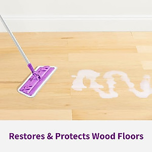 Rejuvenate Professional Wood Floor Restorer and Polish with Durable Finish Easy Mop On Application High Gloss Finish 128oz