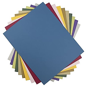 Mat Board Center, 10-Pack 11x14 Uncut Photo Mats Backing Boards - Mixed Color - for Frames, Photos, Pictures and More