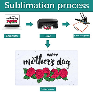 GEKIXUTP 10 Pcs DIY Microfiber Blank Sublimation Kitchen Towels, 16 x 24 Inch