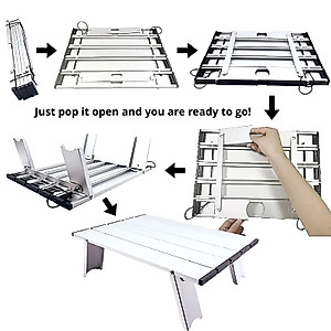 DOUBAO Outdoor Folding Table Beach Camping Backpacking Portable Table Ultralight Mini Garden Furniture Picnic Desk