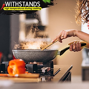 Cook Ware Pans Replacement Grip Handle - Removable Handle Cookware Pot Lid Handle Knob Removable Handles Pan Handle Grip Detachable Handle Cookware Pots and Pans with Removable Handles Screw on Handle