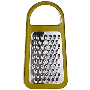 Joie Tower Grater, Double Sided, Stainless Steel, Dishwasher Safe, BPA Free, Kitchen Tool, 1 Count