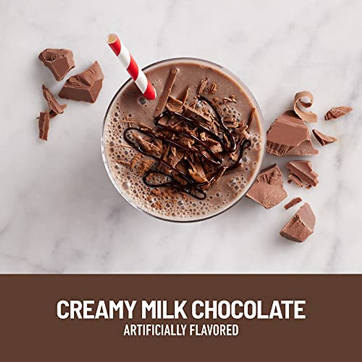 SlimFast Meal Replacement Shake, Original Creamy Milk Chocolate, 10g of Ready to Drink Protein for Weight Loss, 11 Fl. Oz Bottle, 4 Count (Packaging May Vary)