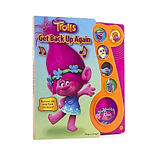 DreamWorks Trolls - Get Back Up Again Little Music Note Sound Book - Play-a-Song - PI Kids