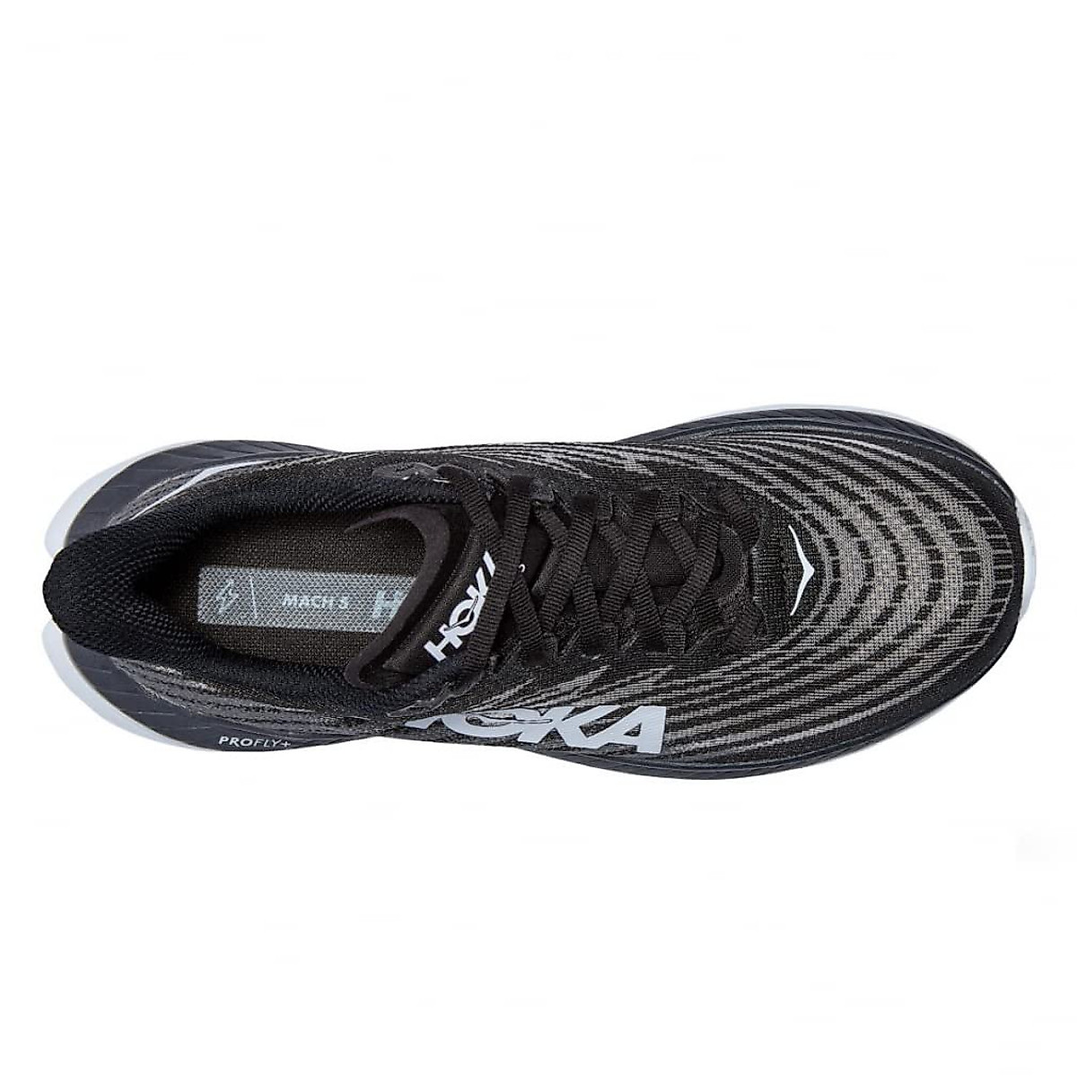 HOKA ONE ONE Women's Gymnastics Shoes, Multicoloured Black Castlerock, 8 US