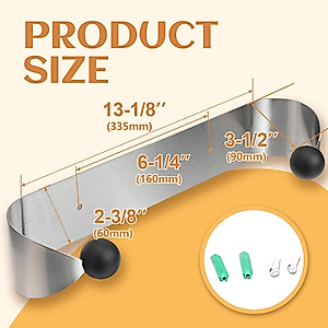 Wall Mount Stainless Steel Rack Kitchen Paper Towel Holder Under Cabinet